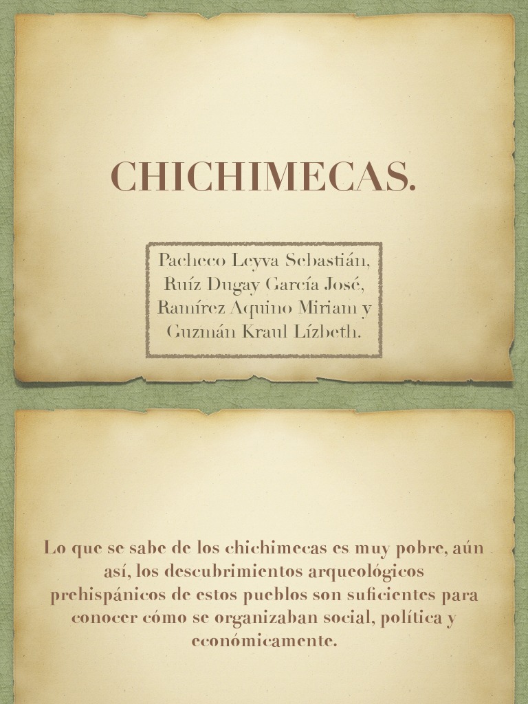 Chichimecas | PDF | Pueblos Indígenas de América del Norte | Mesoamérica
