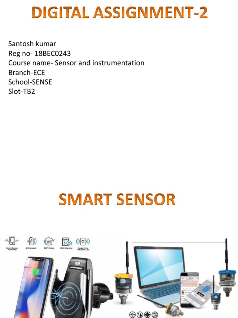 Santosh Kumar Reg no-18BEC0243 Course Name - Sensor and Instrumentation Branch-ECE School-SENSE ...