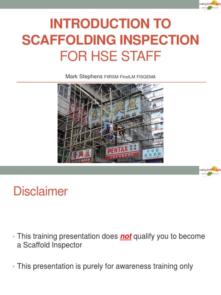 Basic Scaffolding | PDF | Scaffolding | Nature