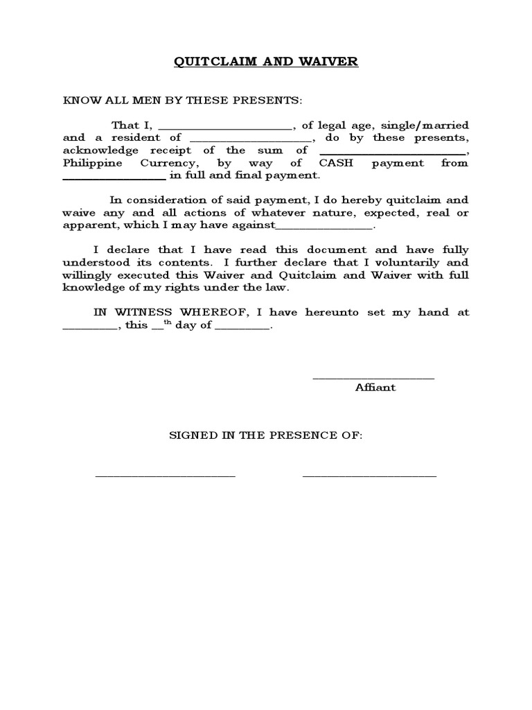 Quitclaim | PDF | Government | Common Law
