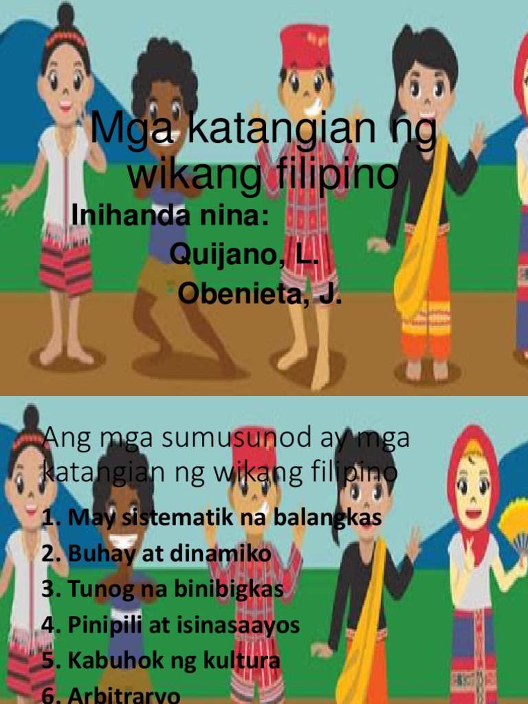 Mga Katangian N | PDF