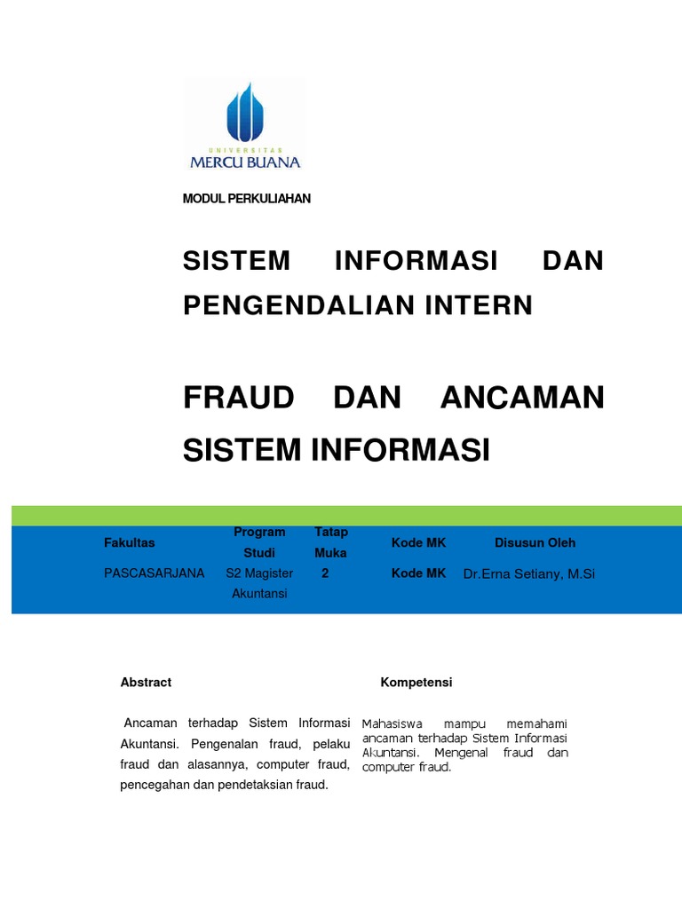 Modul 1 Fraud | PDF