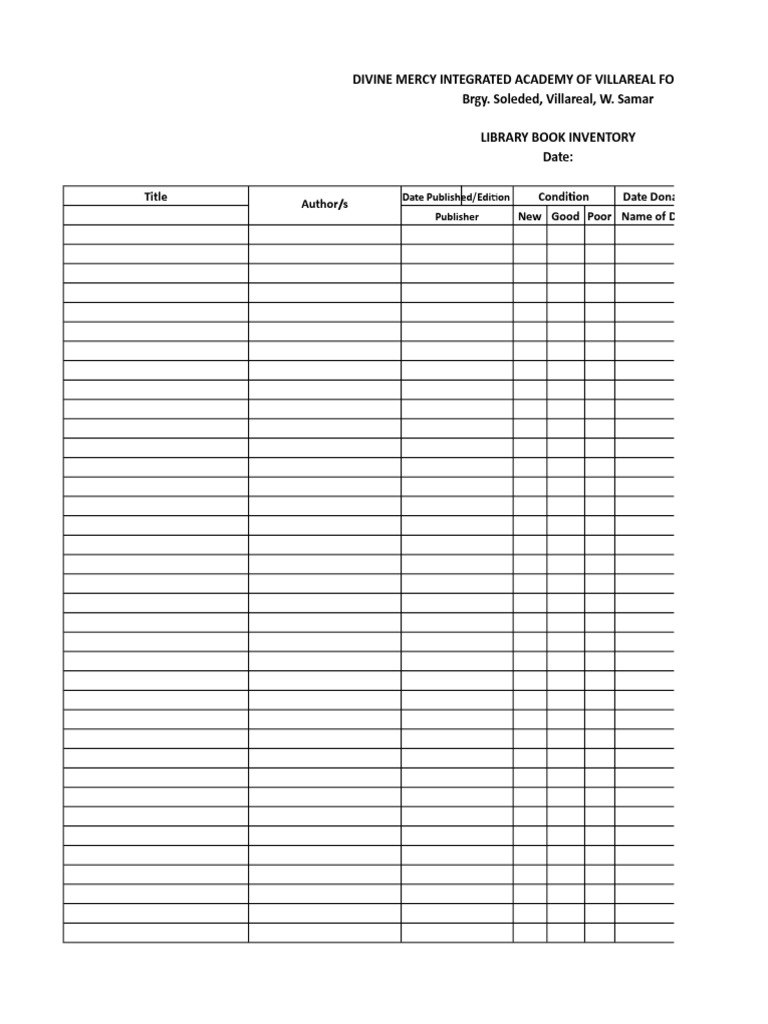 Library Book Inventory Report | PDF | Sociolinguistics | Philippines