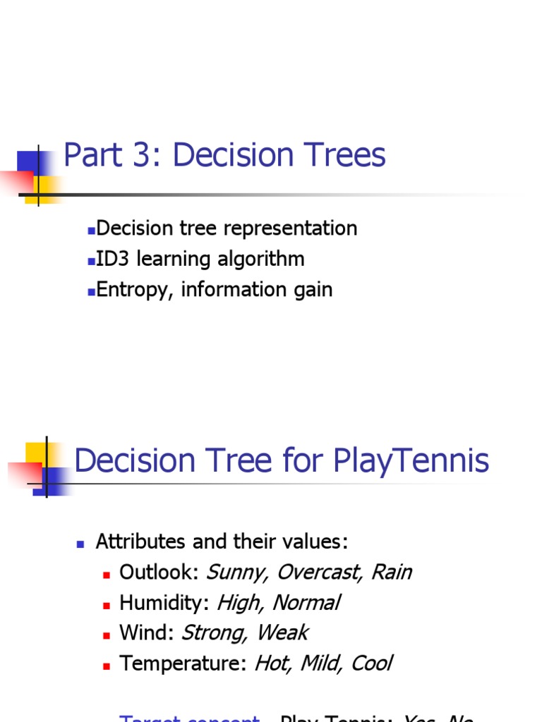 Decision Tree Tutorial | PDF | Algorithms | Theoretical Computer Science