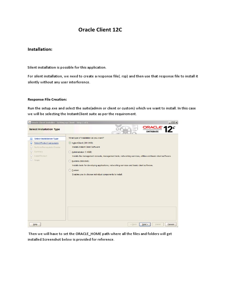 Oracle 12 C - Knowledge Base | PDF | Installation (Computer Programs ...