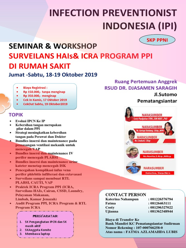Brosur Seminar Dan Workshop | PDF