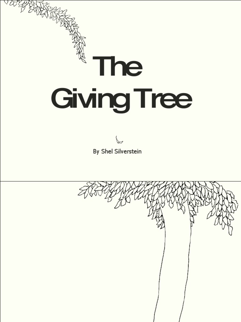 The Giving Tree PDF | PDF