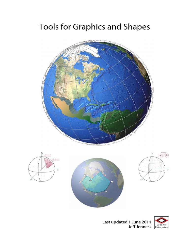 Graphics Shapes Manual | PDF | Latitude | Area