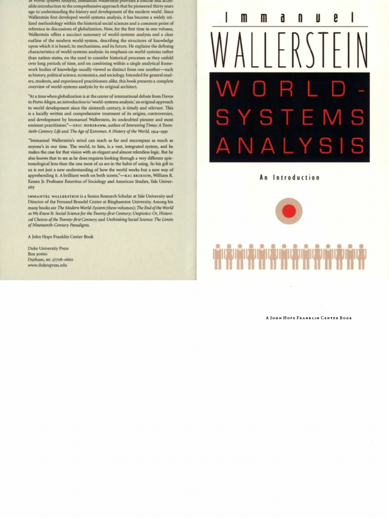 World-Systems Analysis An Introduction B PDF | PDF | Science | World ...