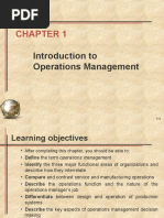 Stevenson 14e Chap001 | PDF | Operations Management | Supply Chain