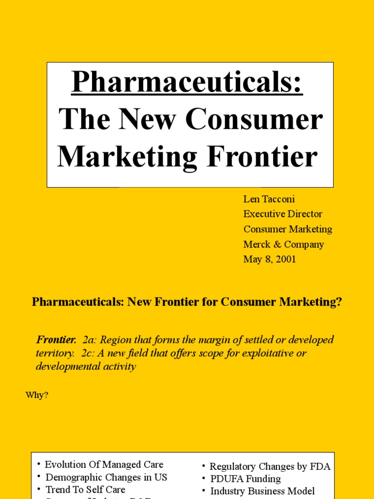 The New Consumer MKT Frontier (Merk) | PDF | Asthma | Health Care