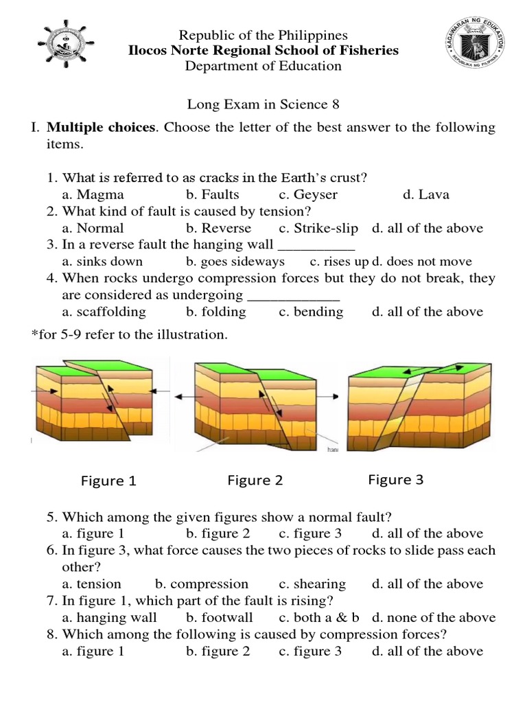 Exam in Science Grade 8 | PDF | Eye (Cyclone) | Tropical Cyclones