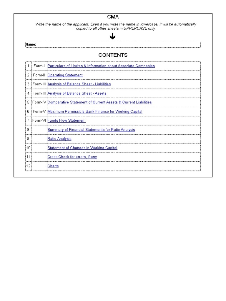 Blank Cma Format v3 | PDF | Balance Sheet | Dividend
