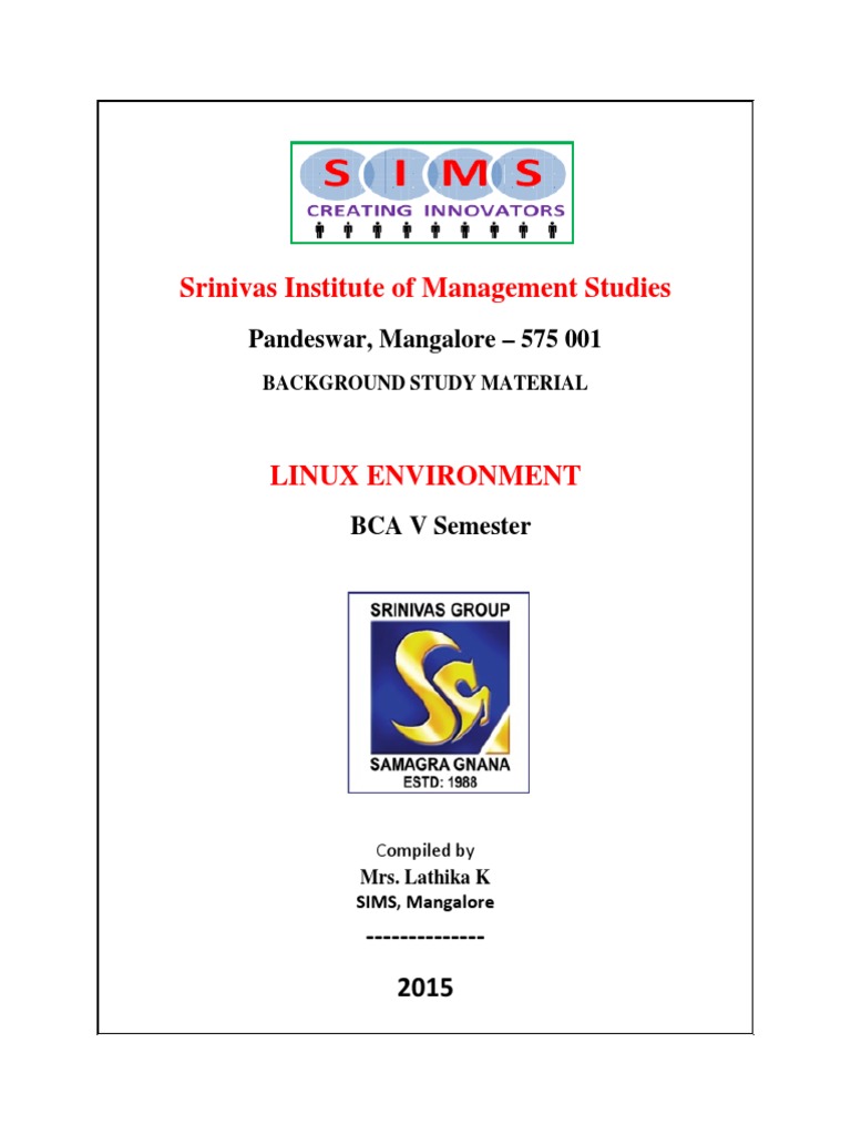 Linux Notes PDF | PDF | Computer File | File System