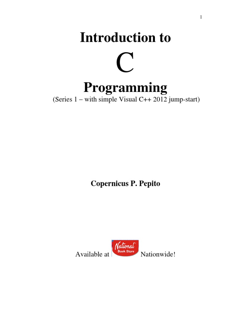 CLanguageSeries1 PDF | PDF | C (Programming Language) | Programming ...