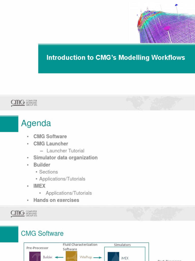 # CMG #Modelling Workflow - Intro | PDF | Enhanced Oil Recovery ...