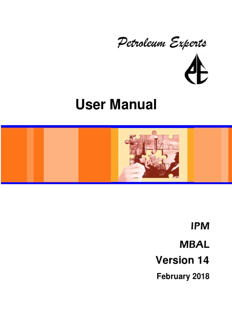 MBAL Complete User Guide | PDF | Petroleum Reservoir | Simulation