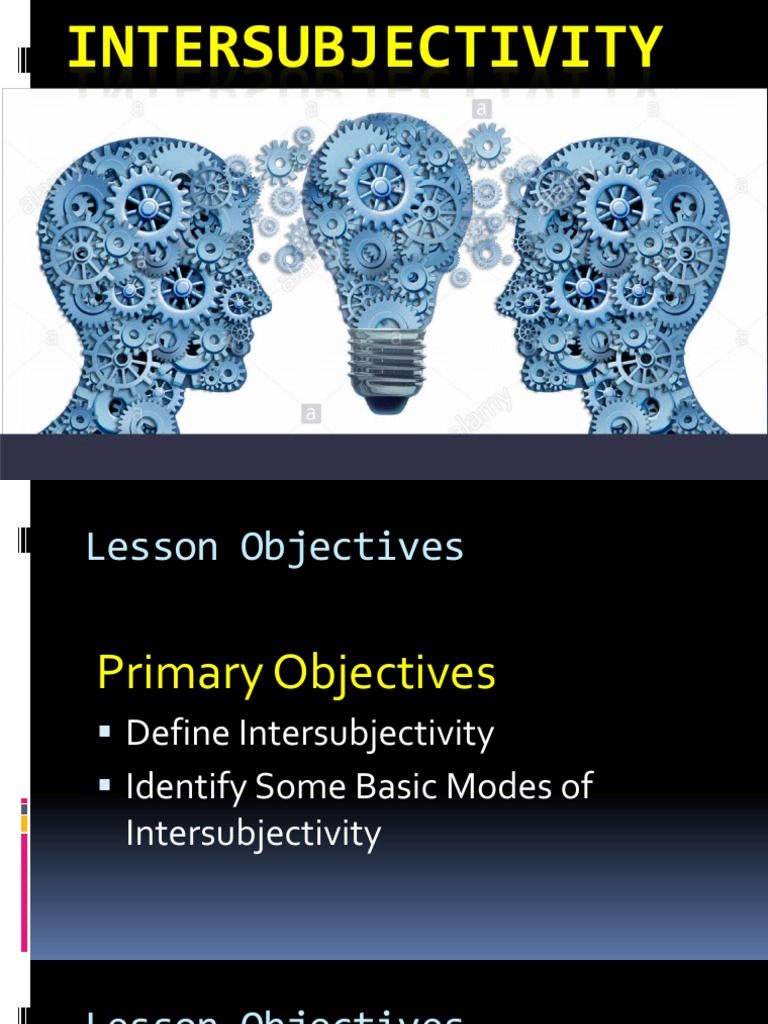 Intersubjectivity | PDF | Neuroscience | Philosophical Theories