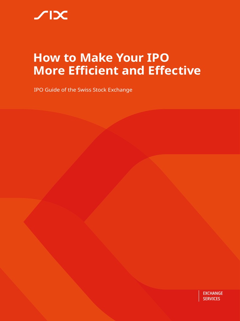 How To Make Your IPO More Efficient and Effective: IPO Guide of The ...
