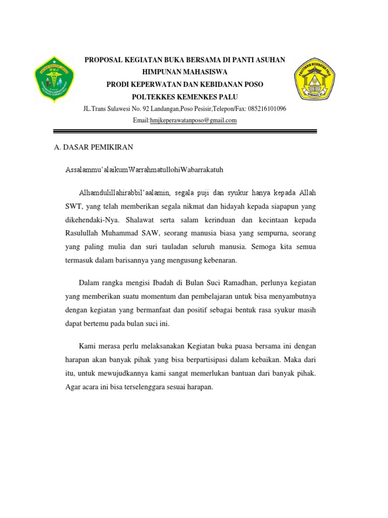 Proposal BUKBER | PDF