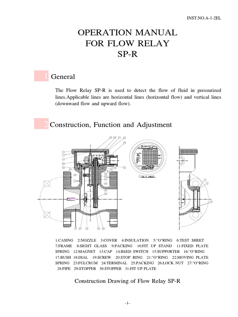 Flow Relay | PDF | Relay | Switch