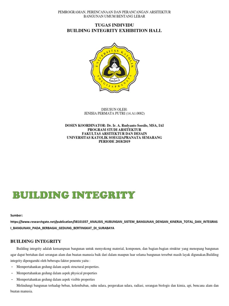 Building Integrity | PDF | Griya & Taman