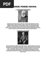 TOKOH ILMUWAN DAN PENEMU BIDANG FISIKA 50 Orang | PDF | Sains & Matematika