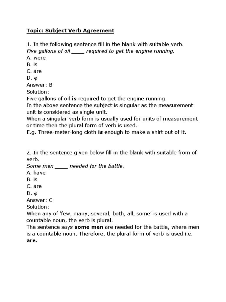 English Quiz Sample | PDF