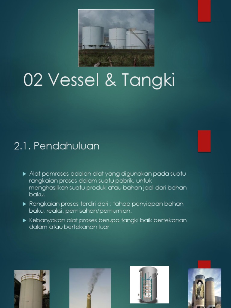 02 Vessel & Tangki | PDF