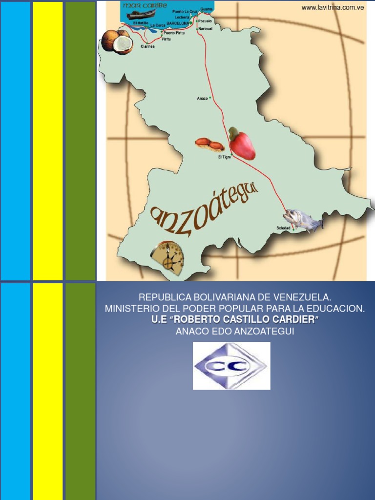 ANZOATEGUI | PDF | Venezuela | Geografía Física