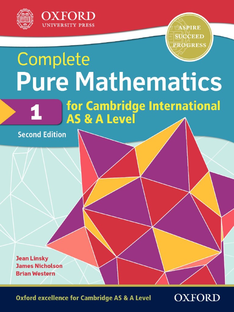 Complete Pure Mathematics 1 For Cambridge International As & A Level ...