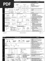 Structural Analysis Cheat Sheet PDF | PDF | Deformation (Engineering ...