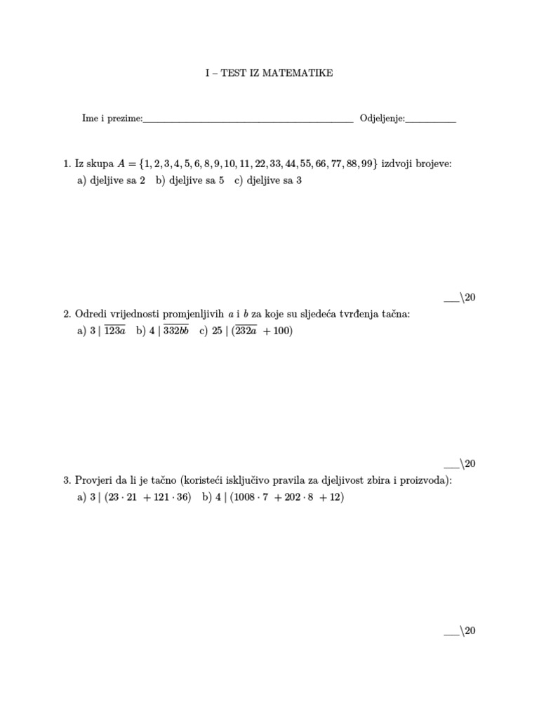 Test 1 | PDF
