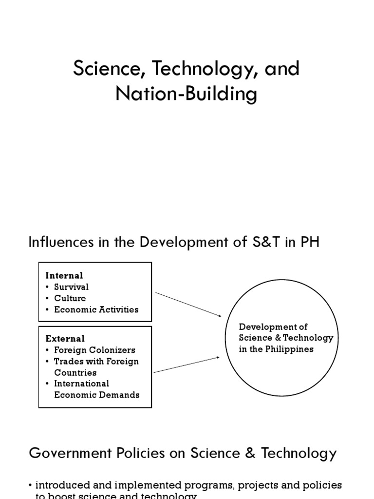 Lec 5. Science Technology and Nation-Building | PDF | Association Of ...