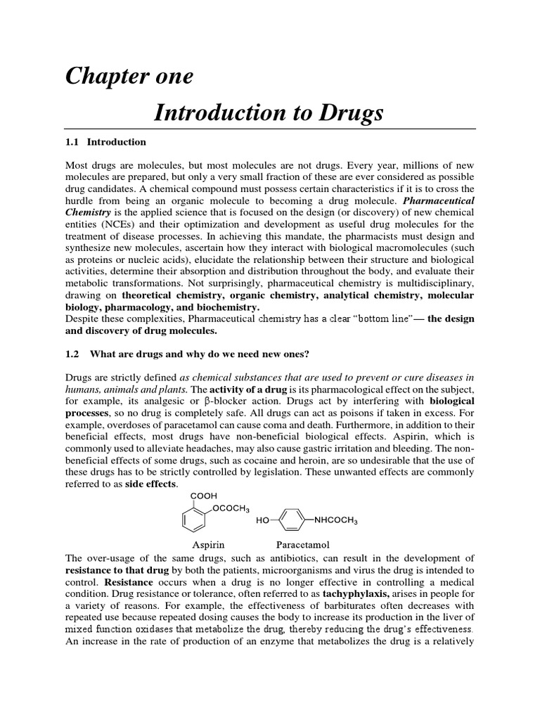Introduction to Drugs and Their Classification | PDF | Pharmacology ...
