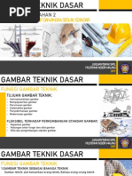 Contoh Etiket Gambar Teknik A3 | PDF | Komputer