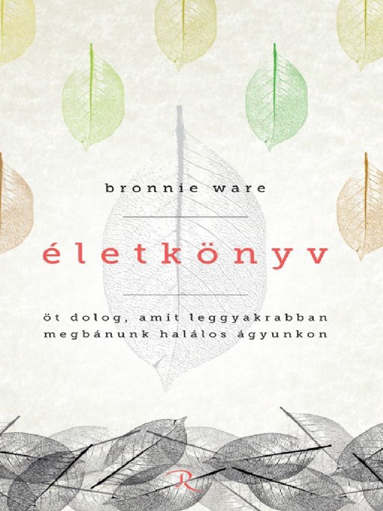 Bronnie Ware Eletkonyv PDF | PDF