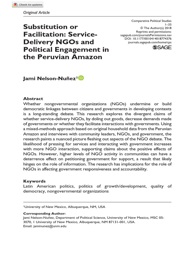 Jami Nelson PDF | PDF | Non Governmental Organization | Qualitative ...
