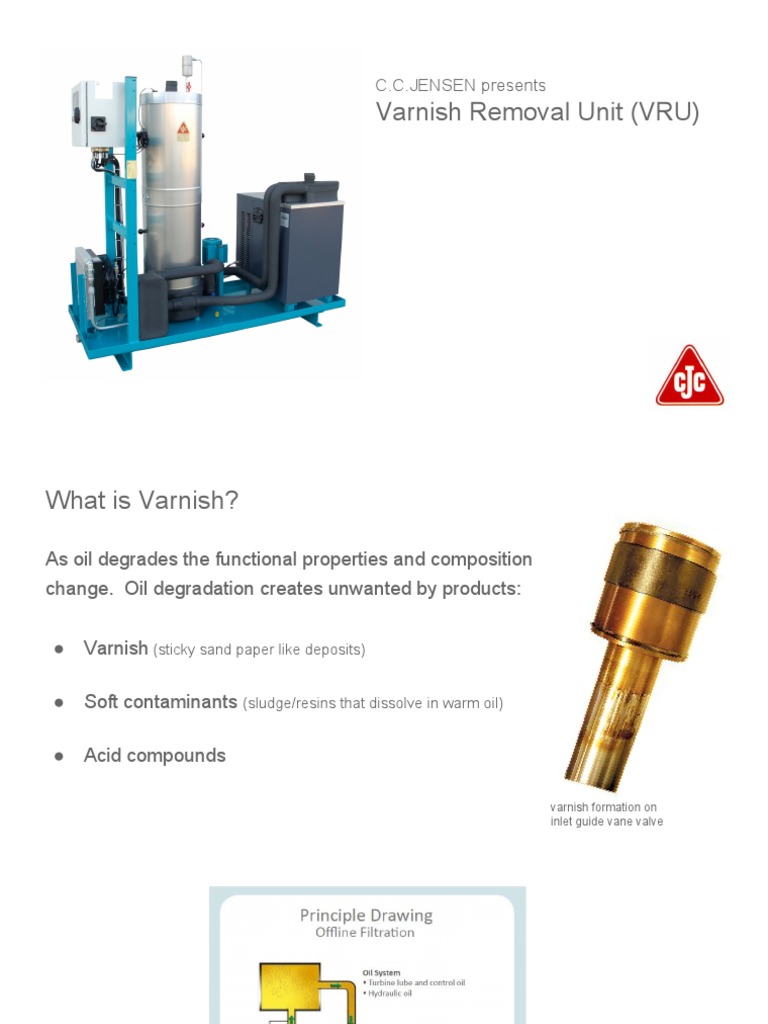 Varnish Removal Unit 2014 | PDF | Varnish | Motor Oil