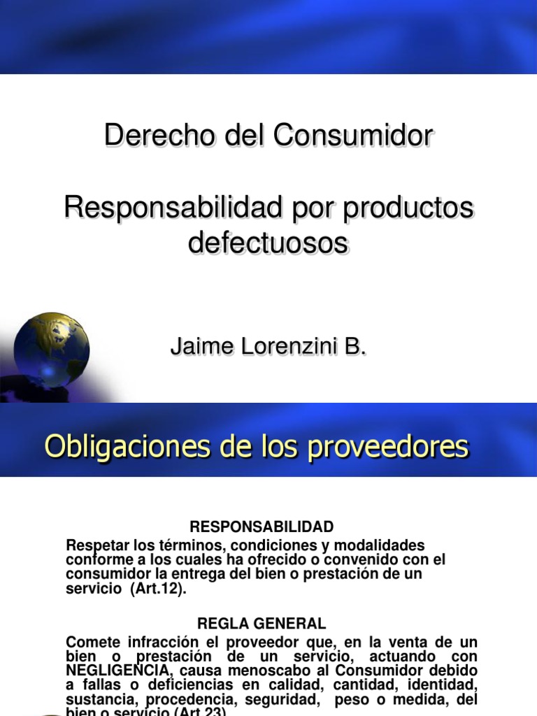 Productos Defectuosos | PDF | Los consumidores | Riesgo