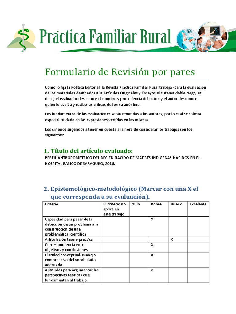 Pauta de Cotejo para Revisión de Pares | PDF | Epistemología | Science