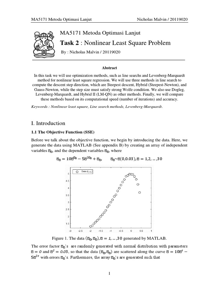Least Square Methods | Download Free PDF | Mathematical Optimization ...