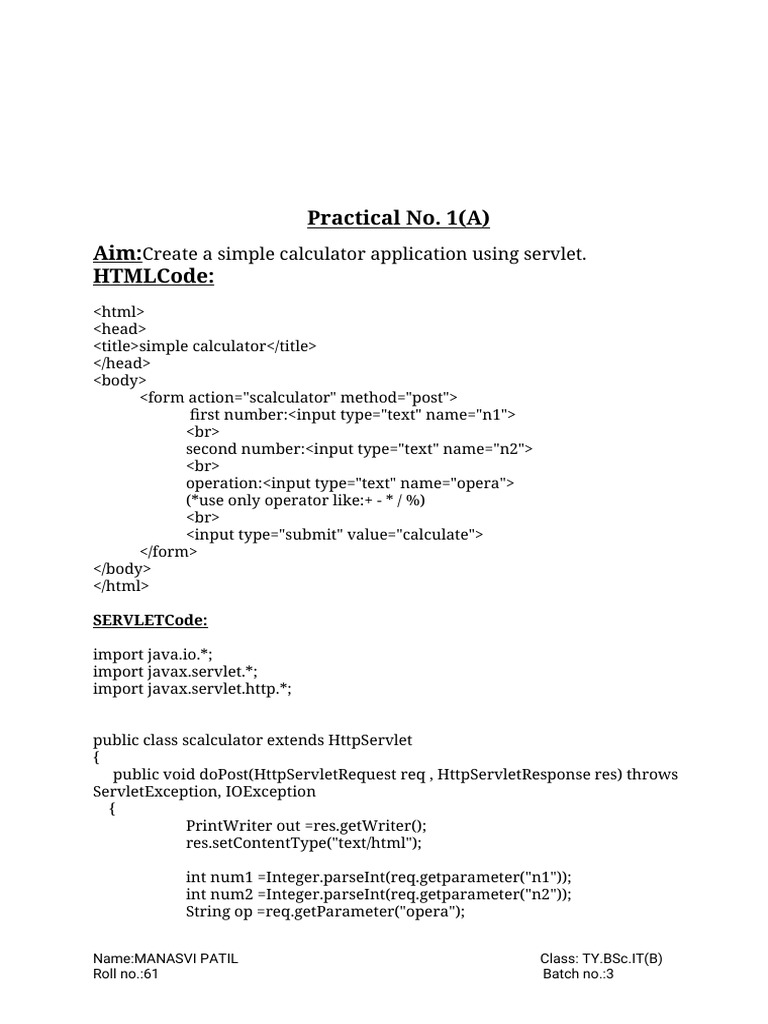 Ej Journal Manu 2k19 | PDF | Java Servlet | Java Specification Requests