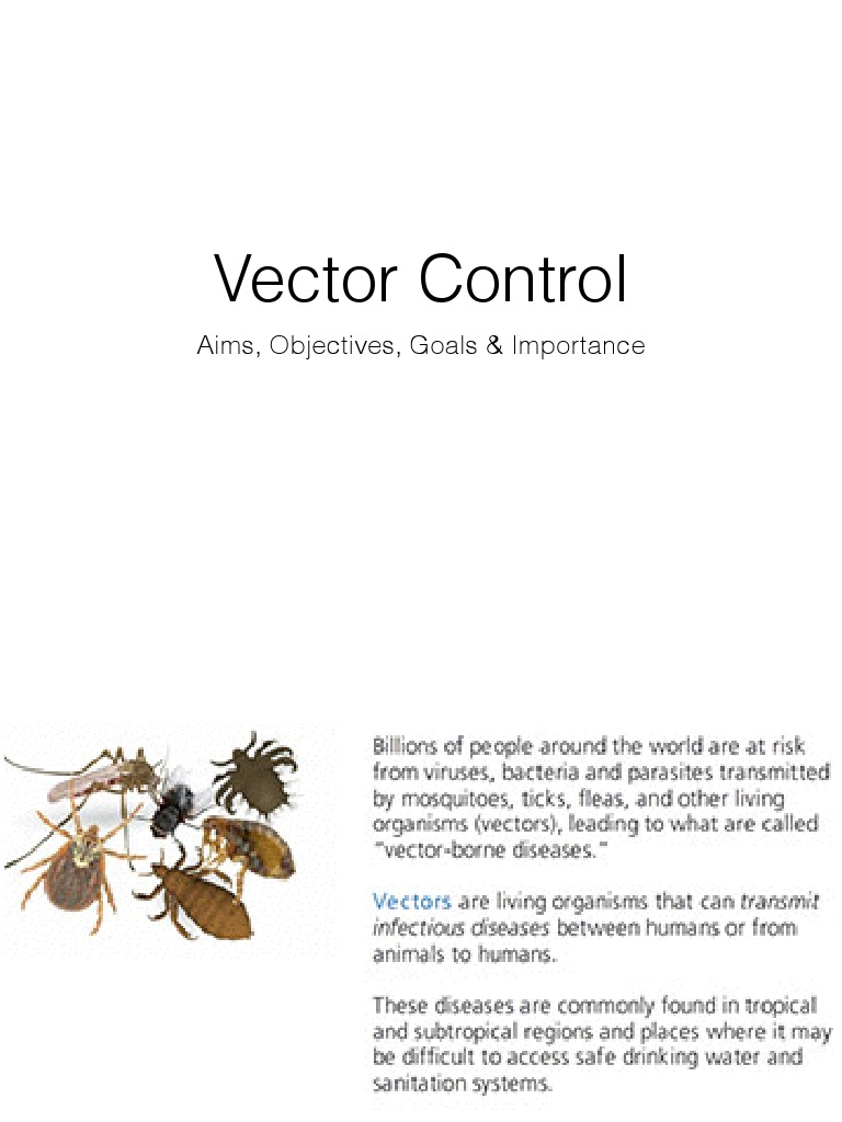 Vector Control | PDF | Vector (Epidemiology) | Medical Humanities