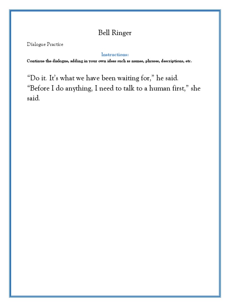 Bell Ringer 1 | PDF