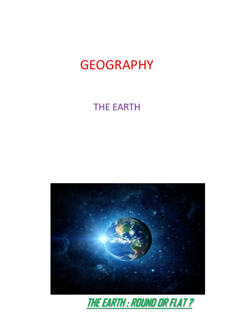 Is the Earth Round or Flat? | PDF | Social Science | Young Adult
