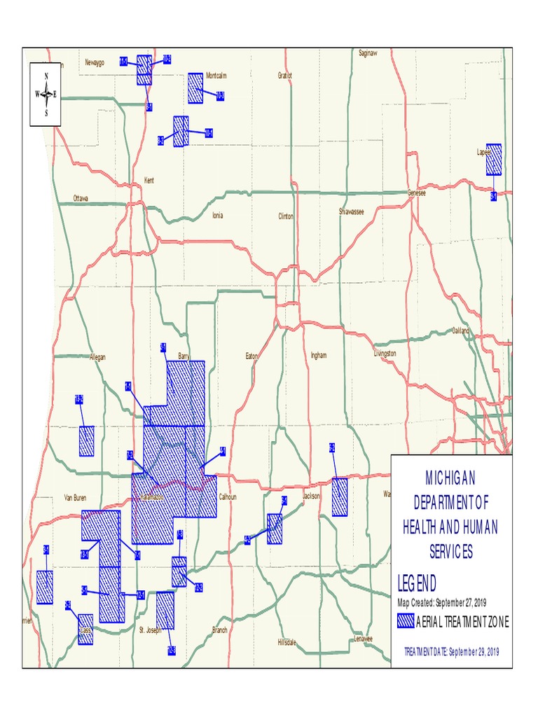 EEE Aerial Treatment Zone | PDF