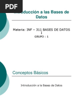 Mapa Conceptual Del Tema SGBD | PDF | Bases de datos | SQL