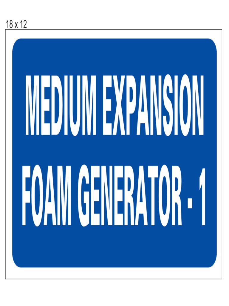 Medium Expansion Foam Generator - 1 | PDF | Cooking, Food & Wine ...