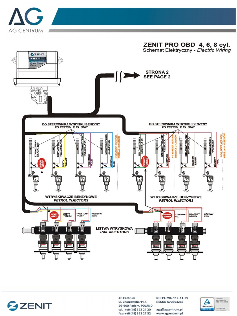 Zenit Pro Wiring | PDF